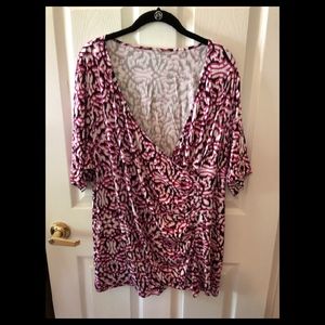 Tops | Ladies 2x Crossover Blouse | Poshmark